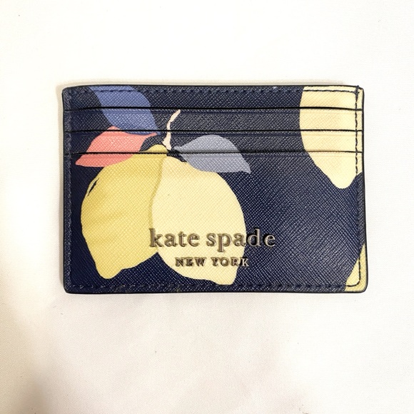 kate spade | Bags | Kate Spade Euc Lemon Card Holder | Poshmark